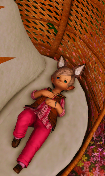 Relaxed pink lala | Eorzea Collection