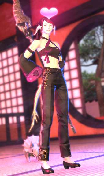 BLM summer outfit | Eorzea Collection