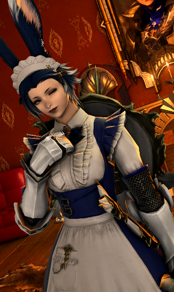 Blue Battle Maid | Eorzea Collection
