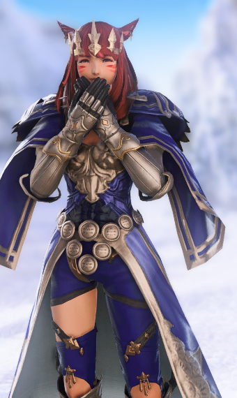 Halone in Blue | Eorzea Collection
