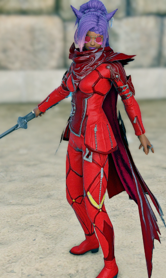 Super Sentai Villain in Red | Eorzea Collection