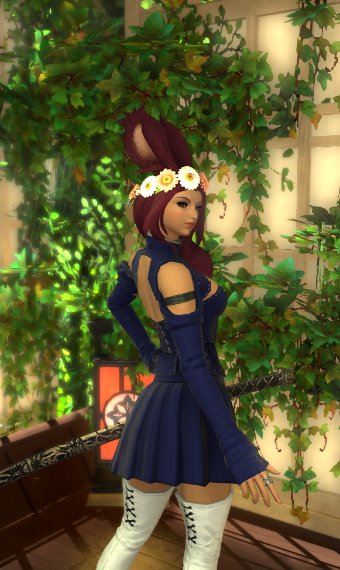 Midnight Blue Nier Samurai | Eorzea Collection