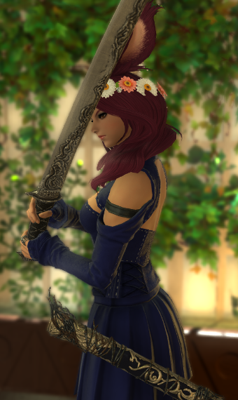 Midnight Blue Nier Samurai | Eorzea Collection