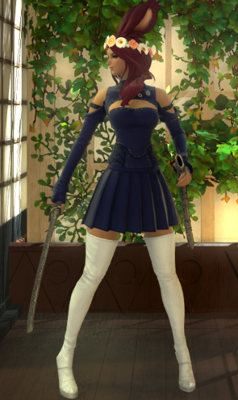 Midnight Blue Nier Samurai | Eorzea Collection