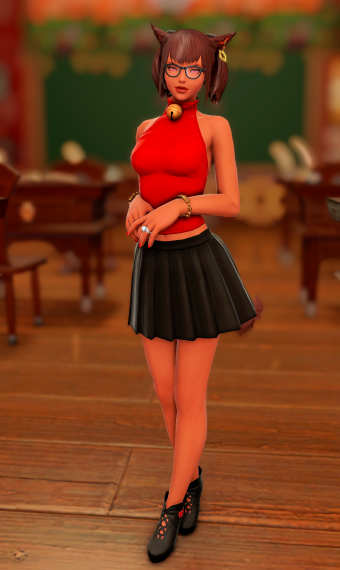 Darling's Flirty Schoolgirl | Eorzea Collection