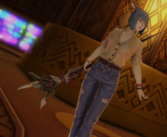Bone White Button-Down + Summer Streetwear | Eorzea Collection