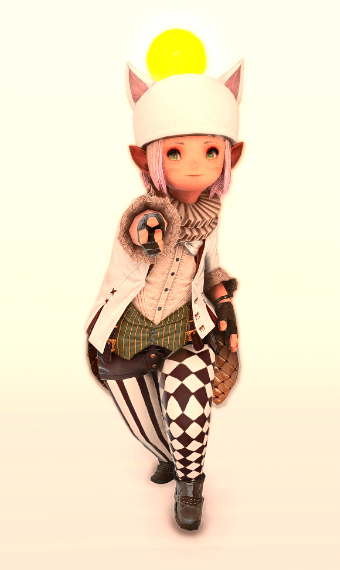 Moogle party outfit | Eorzea Collection