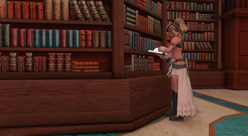 Sharlayan librarian | Eorzea Collection