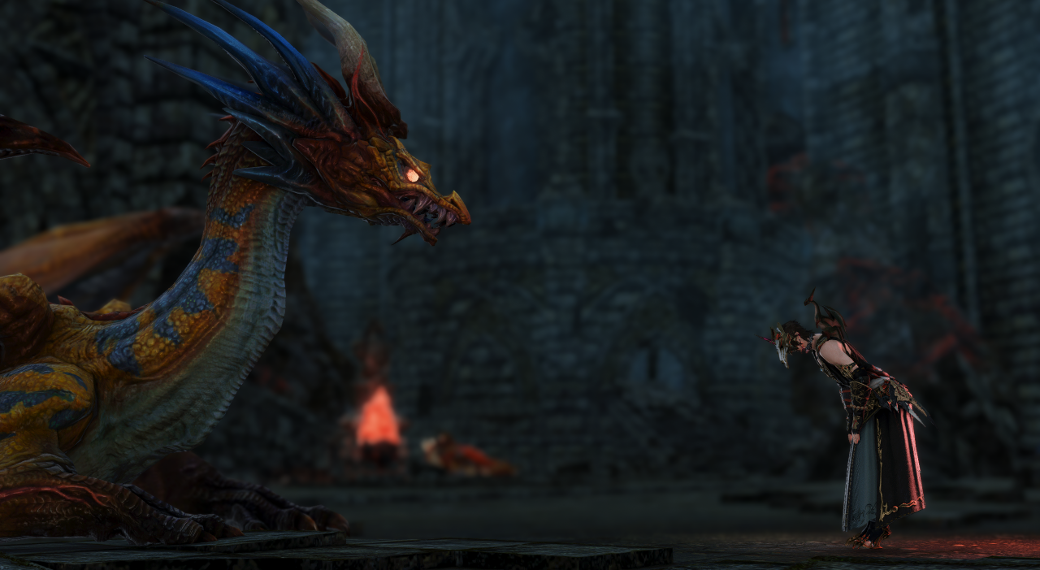 Dravanian Fire Monk | Eorzea Collection