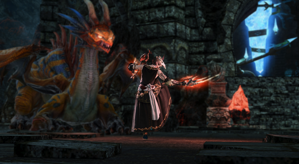 Dravanian Fire Monk | Eorzea Collection