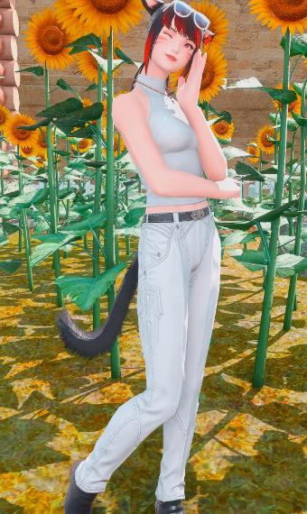 Idle white time | Eorzea Collection