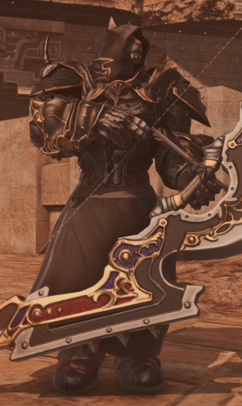 Big Black Bulk of a Bard | Eorzea Collection