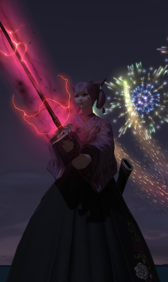 The burning samurai goddess | Eorzea Collection