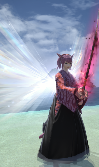 The burning samurai goddess | Eorzea Collection