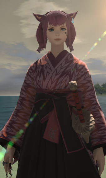 The burning samurai goddess | Eorzea Collection