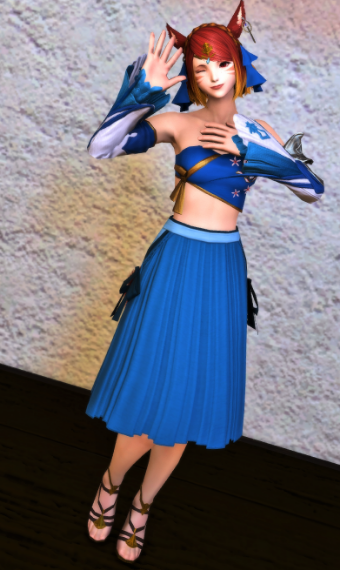 Blue Dancer Glam | Eorzea Collection