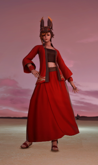 Red Faire Summer Dress | Eorzea Collection