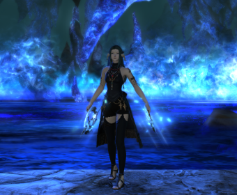 Dancer in blue | Eorzea Collection