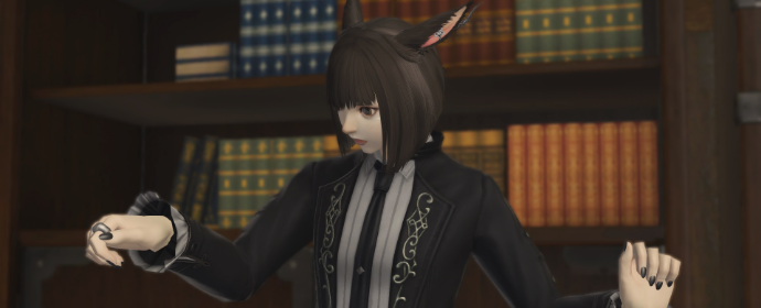 Jet Black Formal Wear | Eorzea Collection