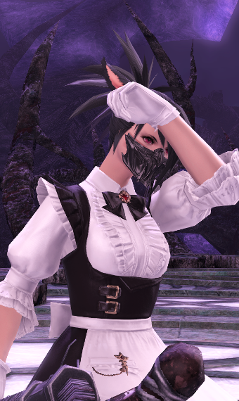 Spooky reaper maid | Eorzea Collection