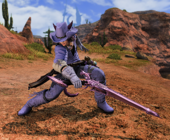 Purple Catboy Cowboy | Eorzea Collection