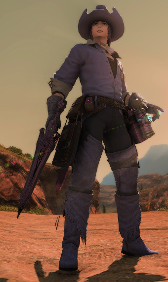 Purple Catboy Cowboy | Eorzea Collection