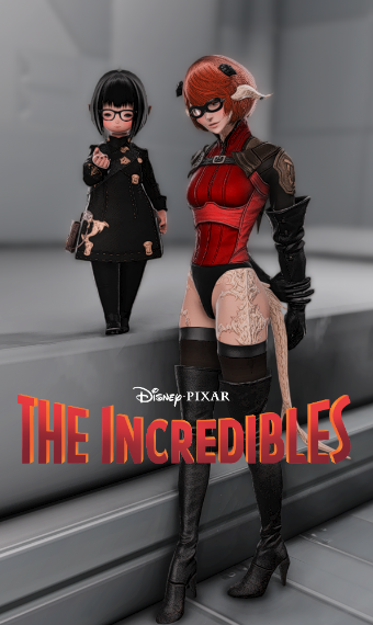 Edna Mode And Helen Parr The Incredibles Eorzea Collection