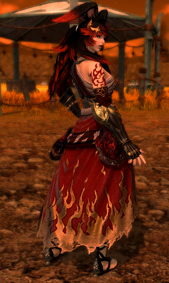 Red Artifact Monk | Eorzea Collection
