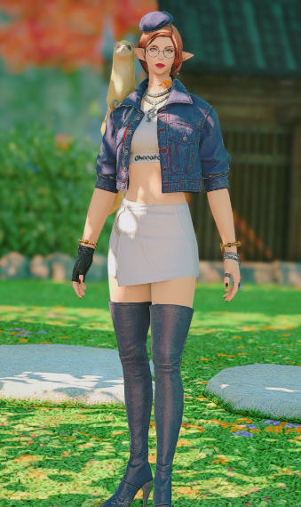 Casual blue | Eorzea Collection