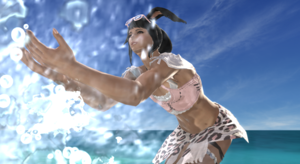 Pink on the Beach | Eorzea Collection