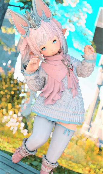 Pink Scorf | Eorzea Collection