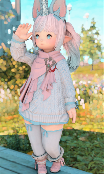 Pink Scorf | Eorzea Collection