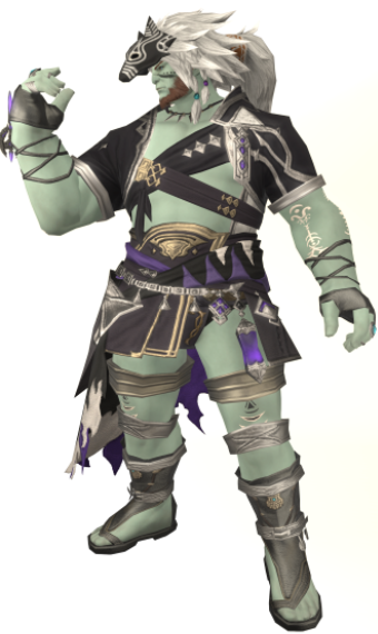 The Silver Warg of Manusya | Eorzea Collection