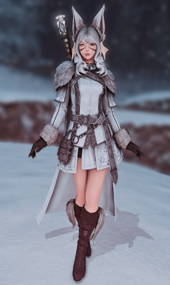 [Haku] Arctic Wolf | Eorzea Collection