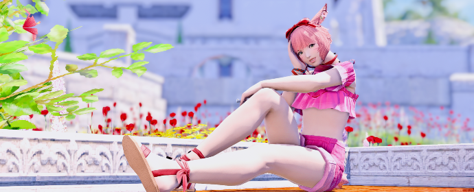 Pink Catte | Eorzea Collection