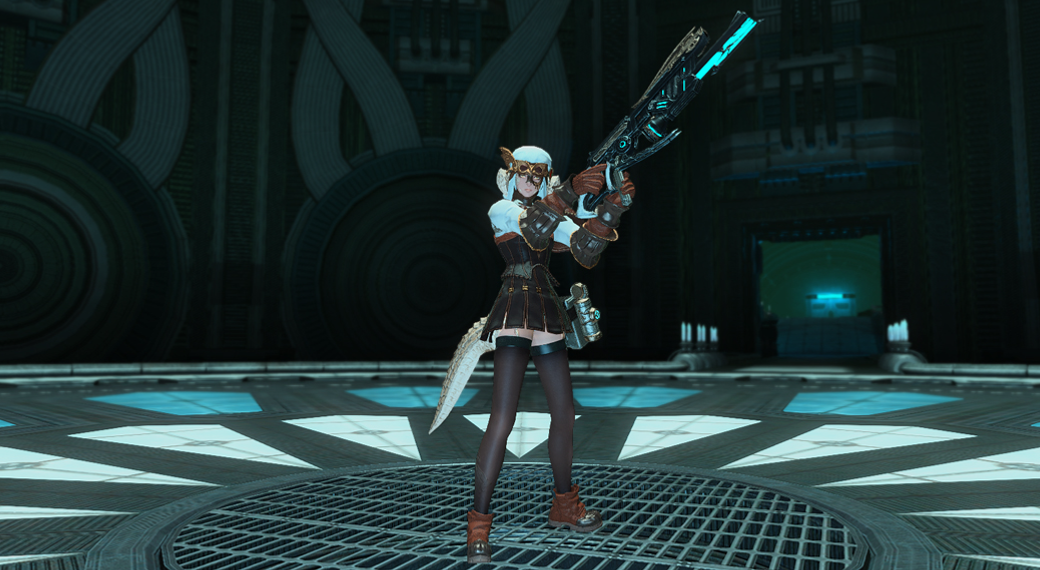 Retro Cyber Archer [MCH] | Eorzea Collection