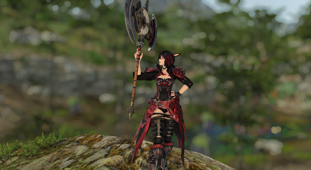 A painter, that only uses Red | Eorzea Collection