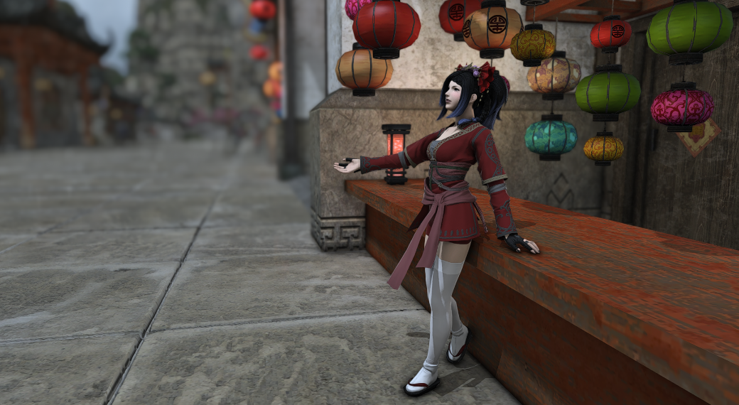 Eastern Red Spring Attire | Eorzea Collection