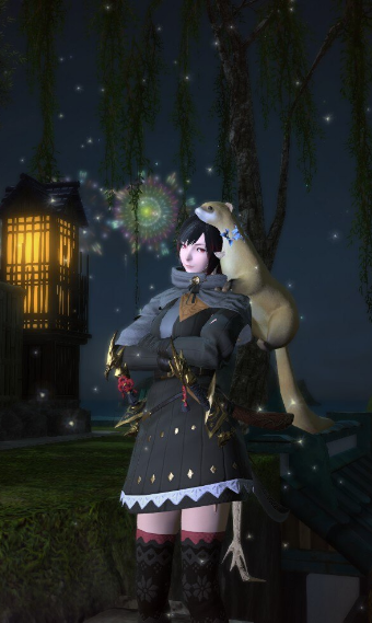 The Rogue Scout and their Whittret | Eorzea Collection