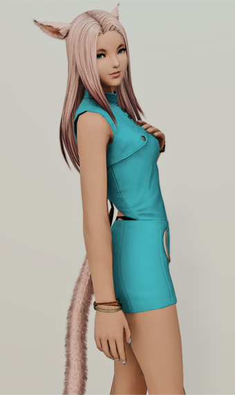 Blue Clubbing Outfit | Eorzea Collection