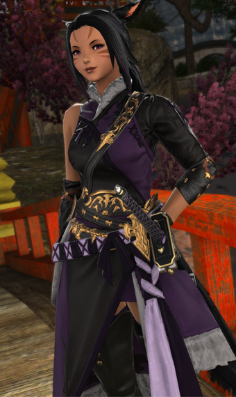 Purple Samurai | Eorzea Collection