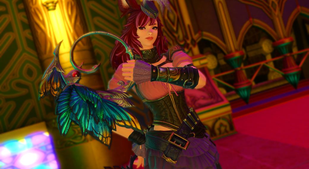 dancing girl at the saloon | Eorzea Collection