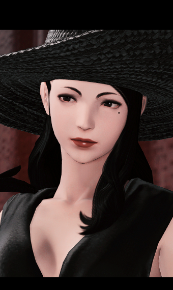 Lady in black - Noir Femme Fatale Glamour | Eorzea Collection