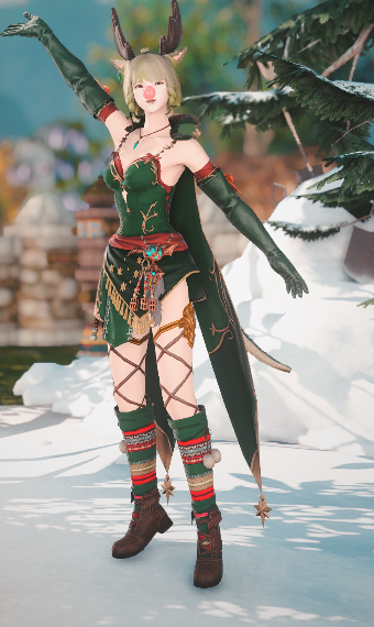 Festive stag | Eorzea Collection