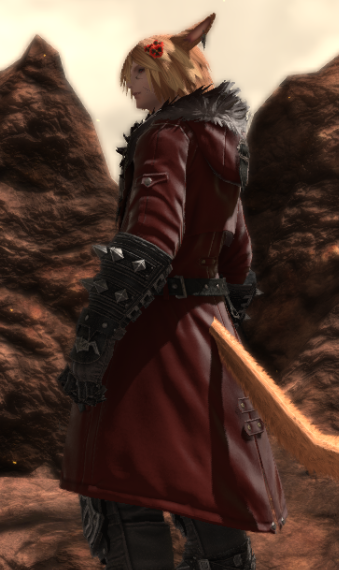 dark red warrior | Eorzea Collection