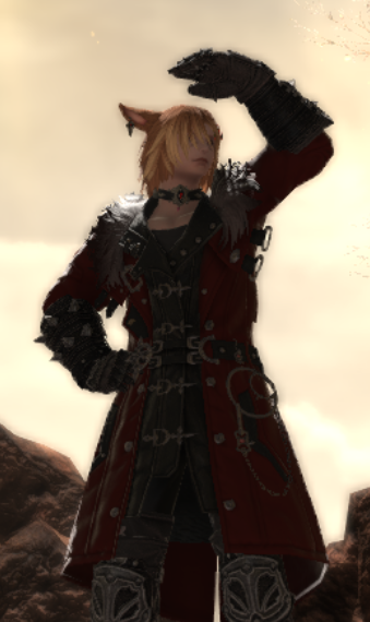 dark red warrior | Eorzea Collection