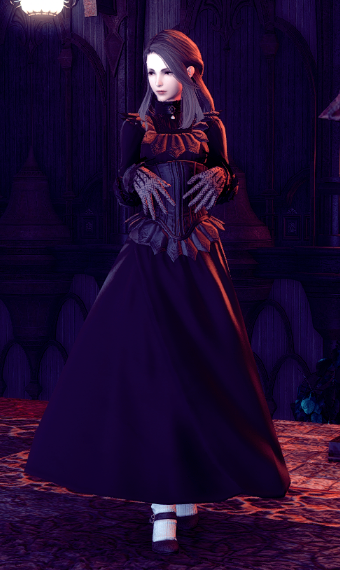 Nocturnal Elegance - A Victorian Gothic Glamour | Eorzea Collection