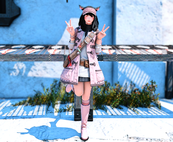 a town with an ocean view | Eorzea Collection