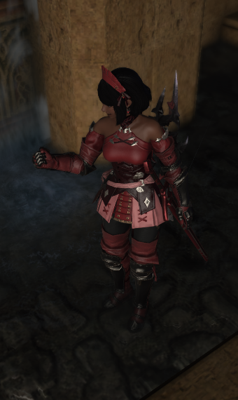 Red Battle Maid | Eorzea Collection