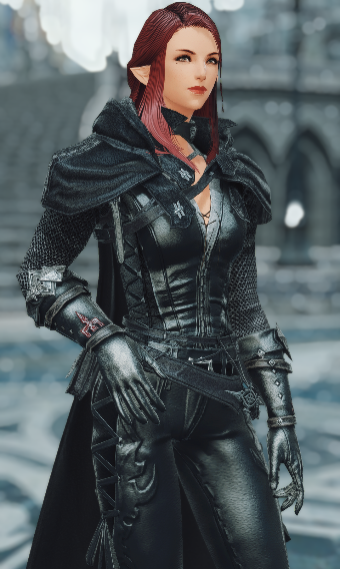 Black leather | Eorzea Collection